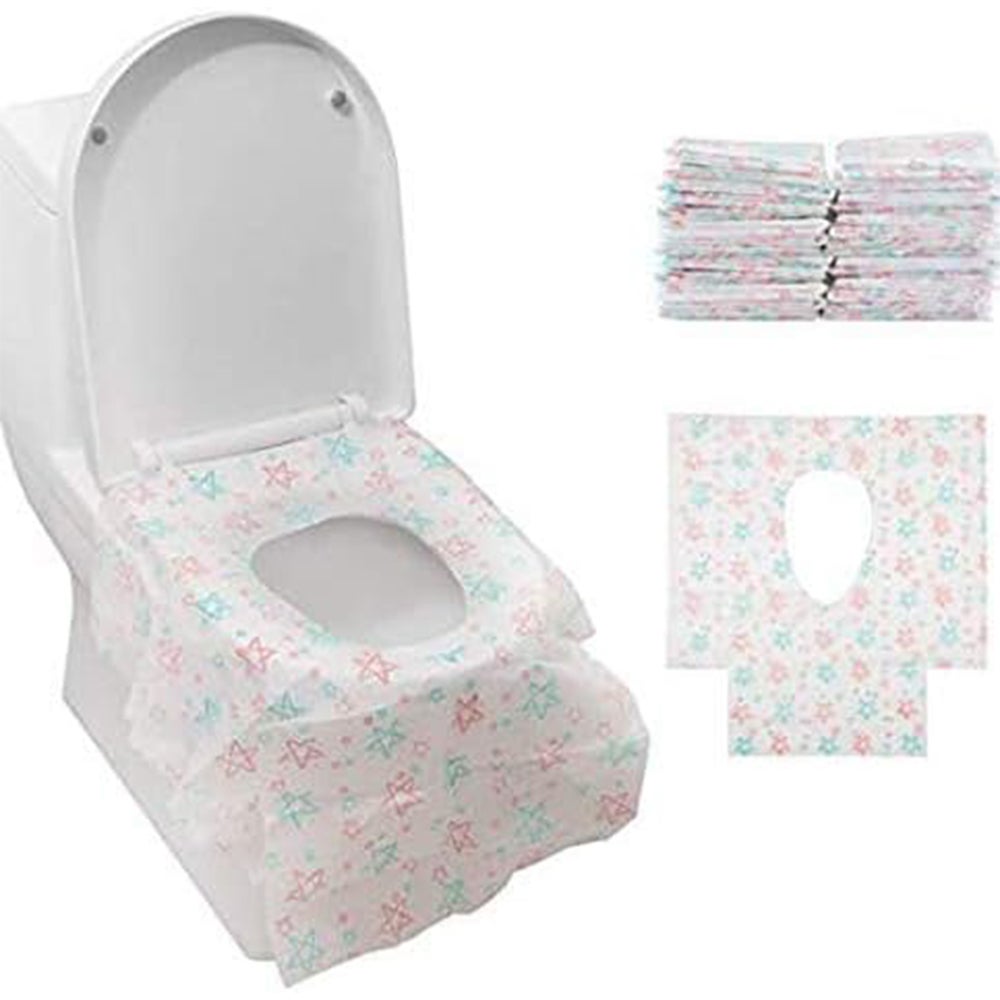 24pcs Protectores de Papel para el Asiento del WC Antibacterias Fundas ...
