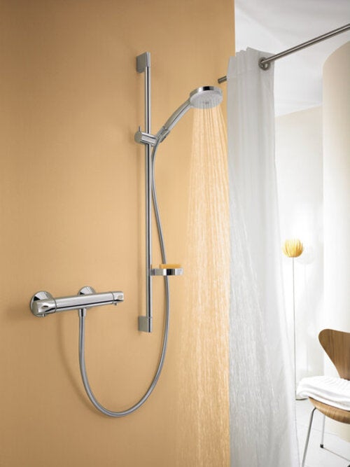 Set de douche Multi avec barre Unica'C 90 cm et porte-savon chromé ...