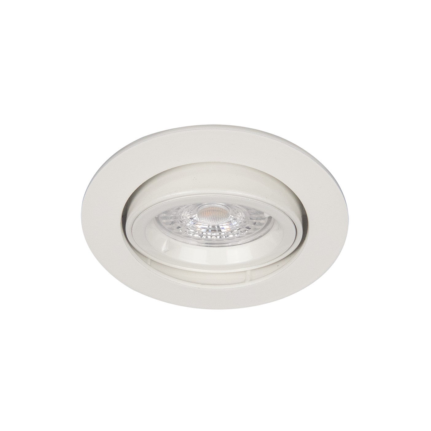 Spot BE BEST 1/4 de tour IP65 BBC GU5.3 rond orientable, blanc IP65 ...