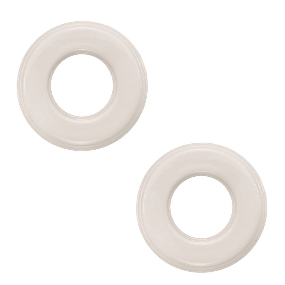 Lot de 2 socles 1 poste Fontini Garby Colonial porcelaine blanche ...