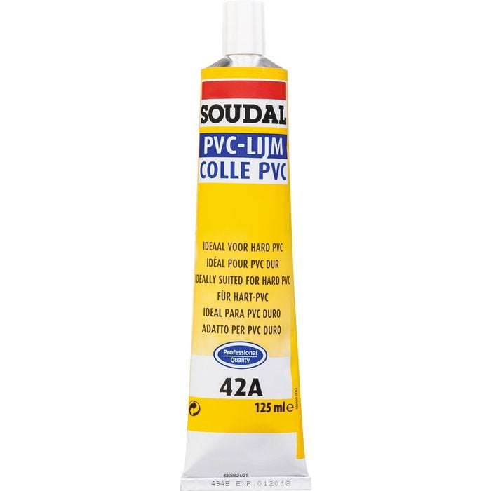 Colle PVC - 125 ml - 42A - Soudal | Leroy Merlin