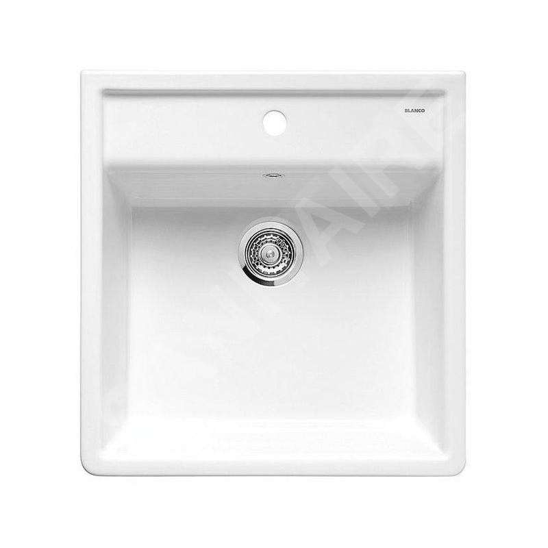 Blanco Panor 60 - Évier en céramique, 600x630 mm, blanc cristal 514486 ...
