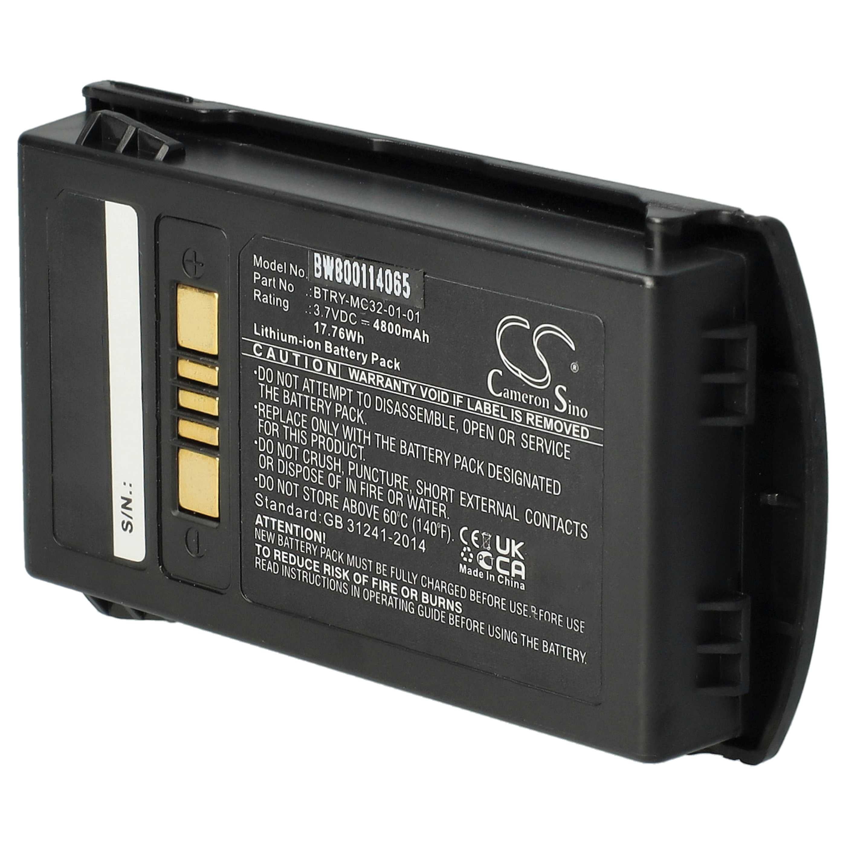Vhbw Batterie compatible avec Motorola Symbol MC3200, MC32N0 scanner de ...