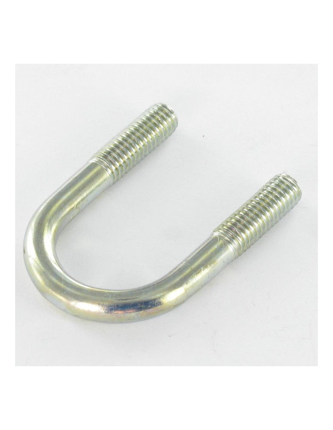 Étrier Acier zingué blanc Fond rond PROF36 Tube 18 M6/16/16-50 pièces ...