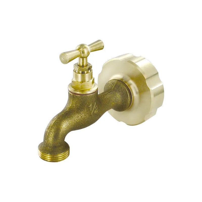 Adaptateur de cuve 1000 litres avec robinet d'arrosage 20x27 | Leroy Merlin