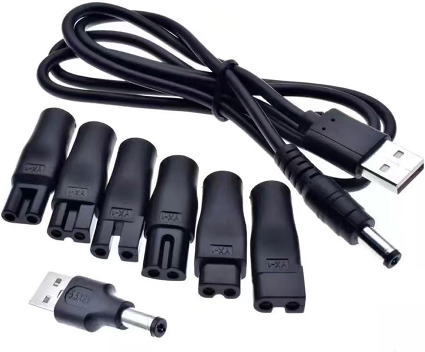 Câble d'alimentation USB 5 V compatible,Chargeur de 5 V,6 fiches USB ...