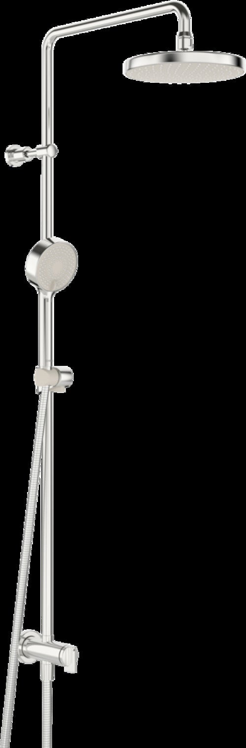 HANSA HANSABASICJET Système de douche, douche de tête 200 mm, ronde ...