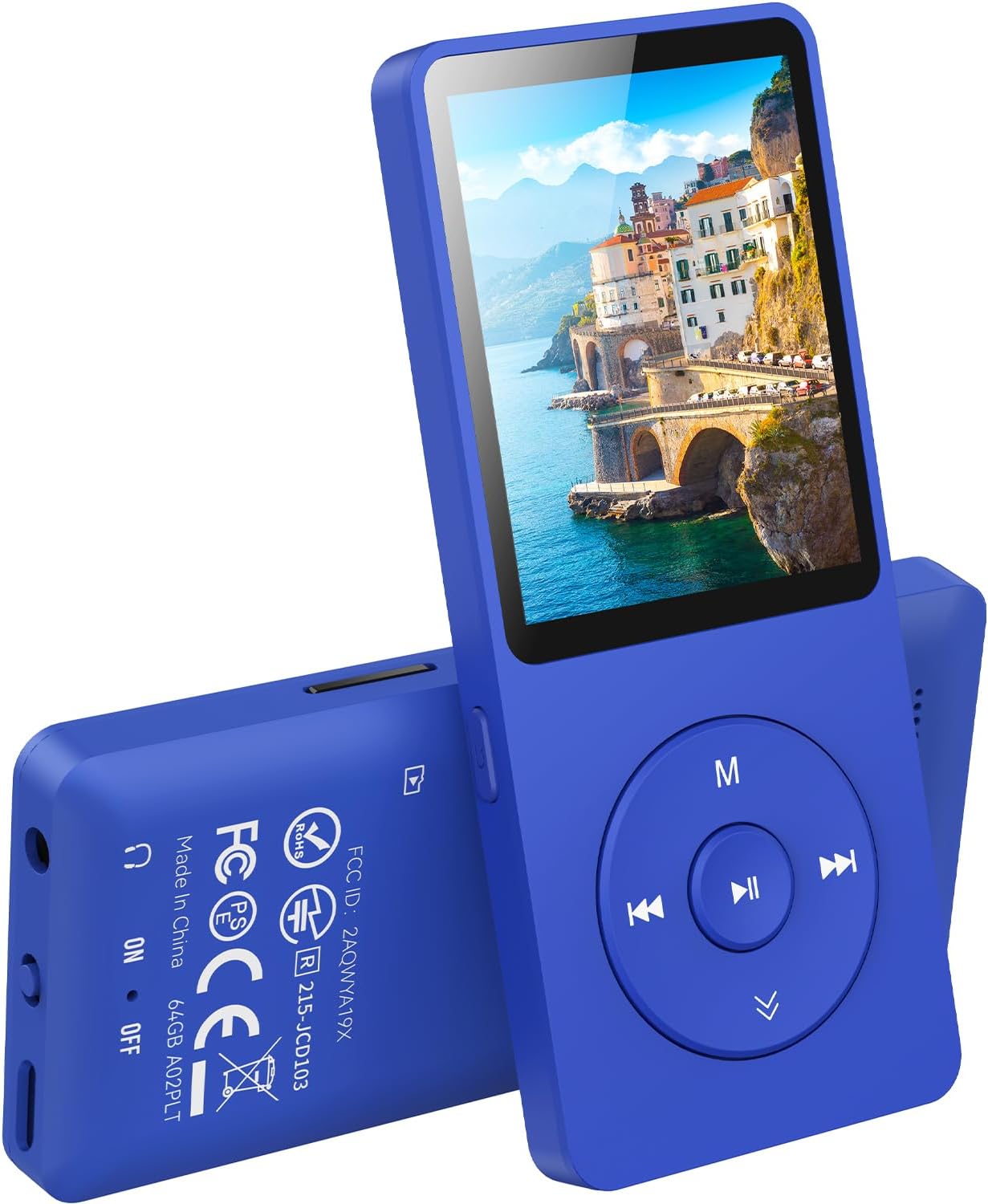 Lecteur MP3 AGPTEK 128 Go Bluetooth 5.3 avec haut-parleur, sans perte ...