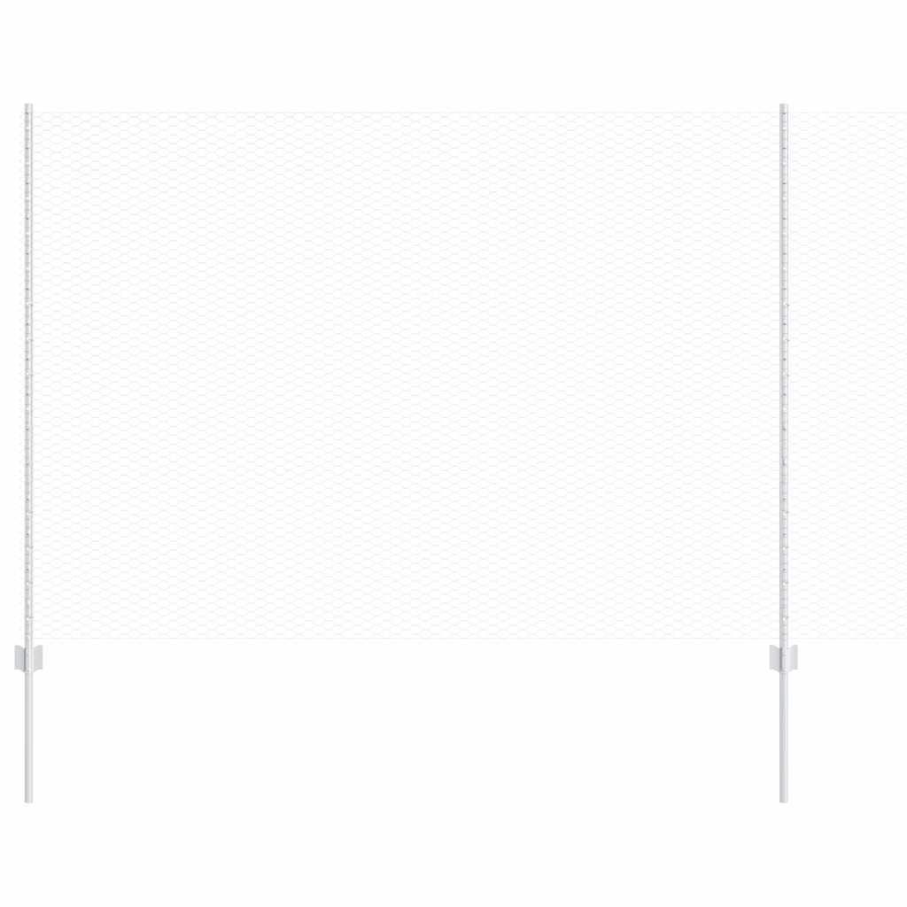 Postes para Cerca vidaXL 22 pcs U-Channel 160 cm Acero Galvanizado ...