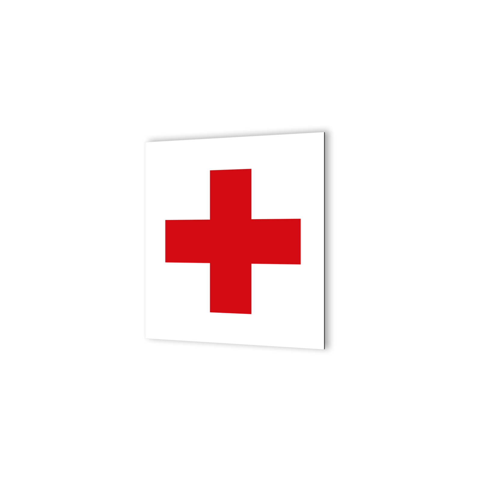 Pictogramme Premiers Secours - Panneau signalétique Dibond blanc ...