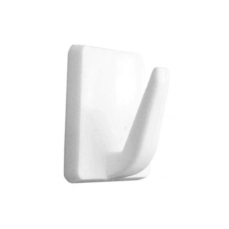 Crochet déco adhésif trapèze, H.36mm, L.26mm, 2 pièces. | Leroy Merlin