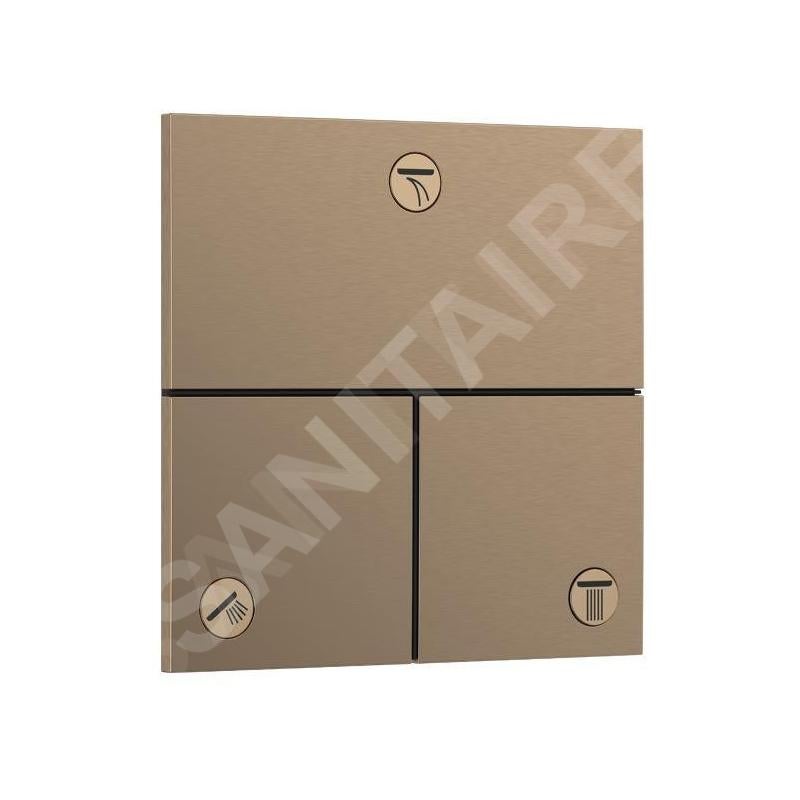 Hansgrohe ShowerSelect Comfort - Inverseur encastré, 3 sorties, bronze ...
