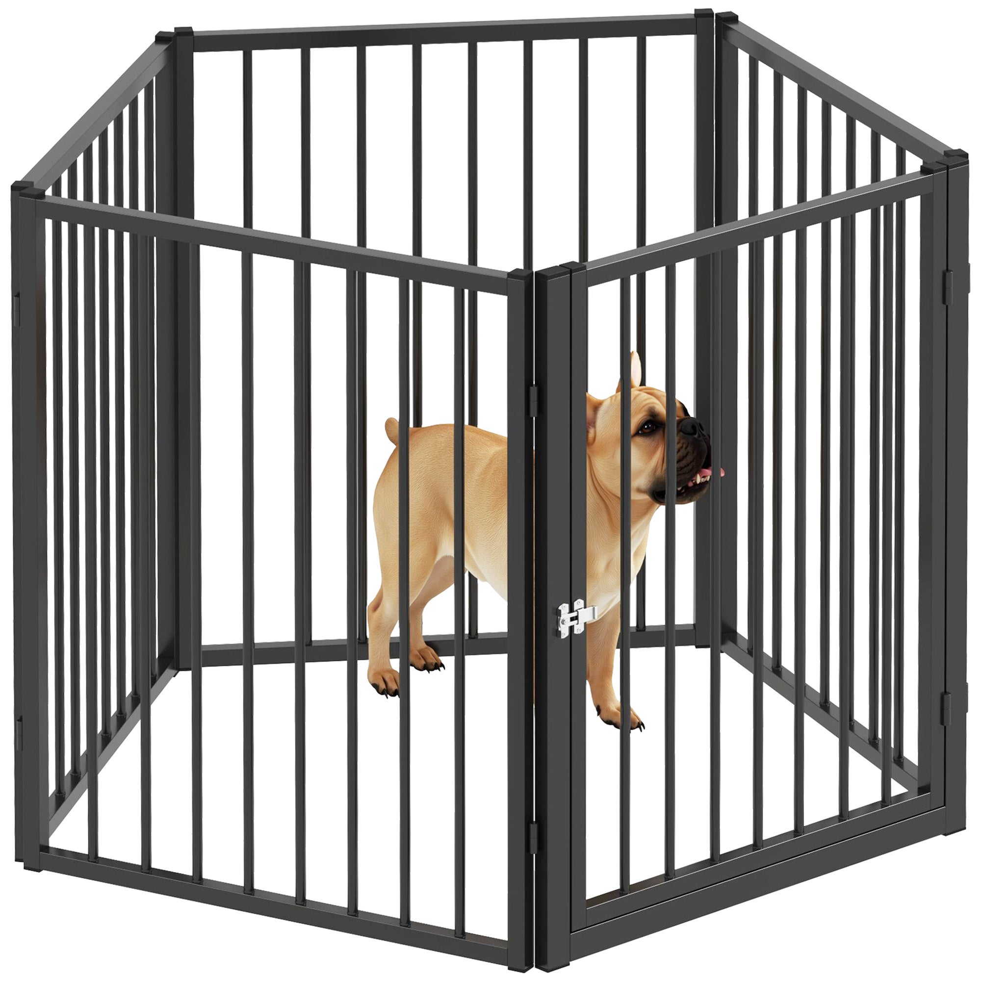 Parc pour chien,parc pour animaux,5 panneaux,clôture portable pliable ...