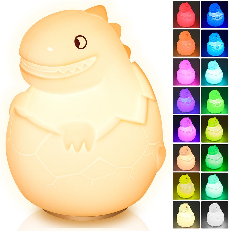 Veilleuse Enfant,Dinosaure Veilleuse Prise Electrique Led Rechargeable ...