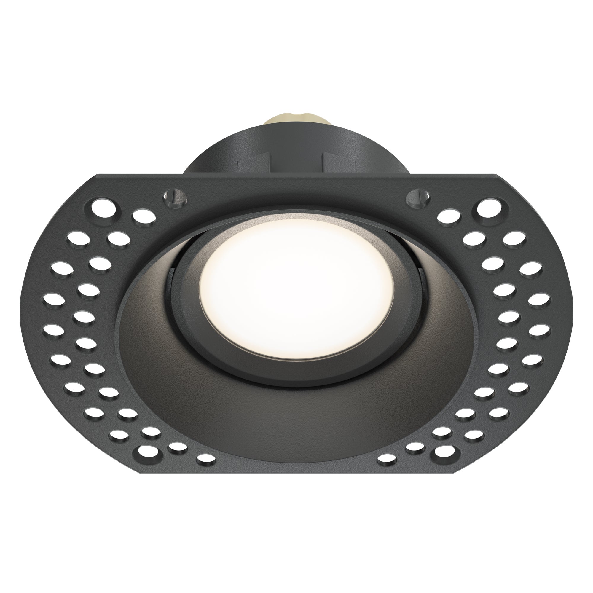 Spot Dot Noir Aluminium 50 W IP 20 AC 220-240 GU10 non incl. | Leroy Merlin