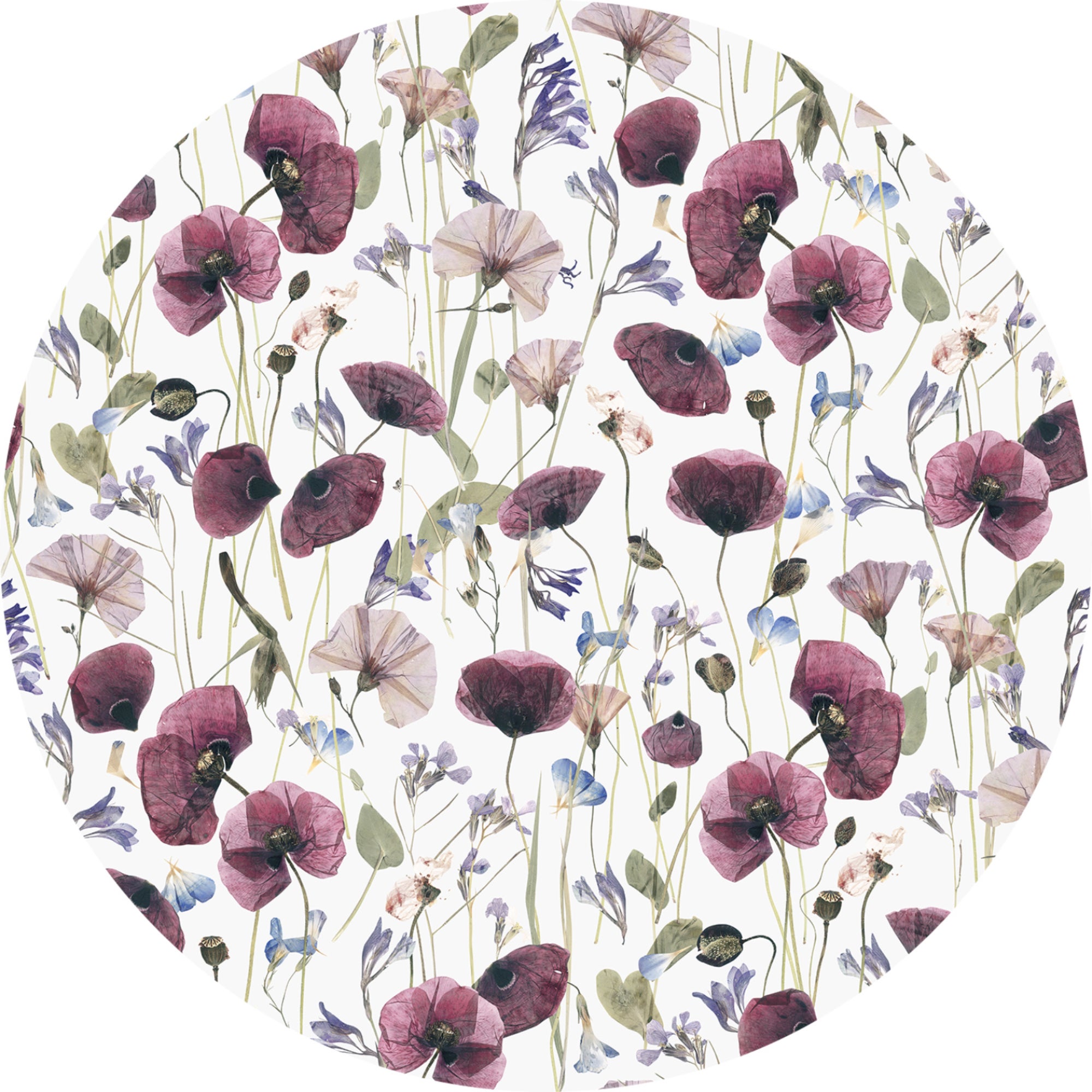 Lot de 4 sets de table en vinyle Amapolas 4u-[Diam] 40 cm | Leroy Merlin