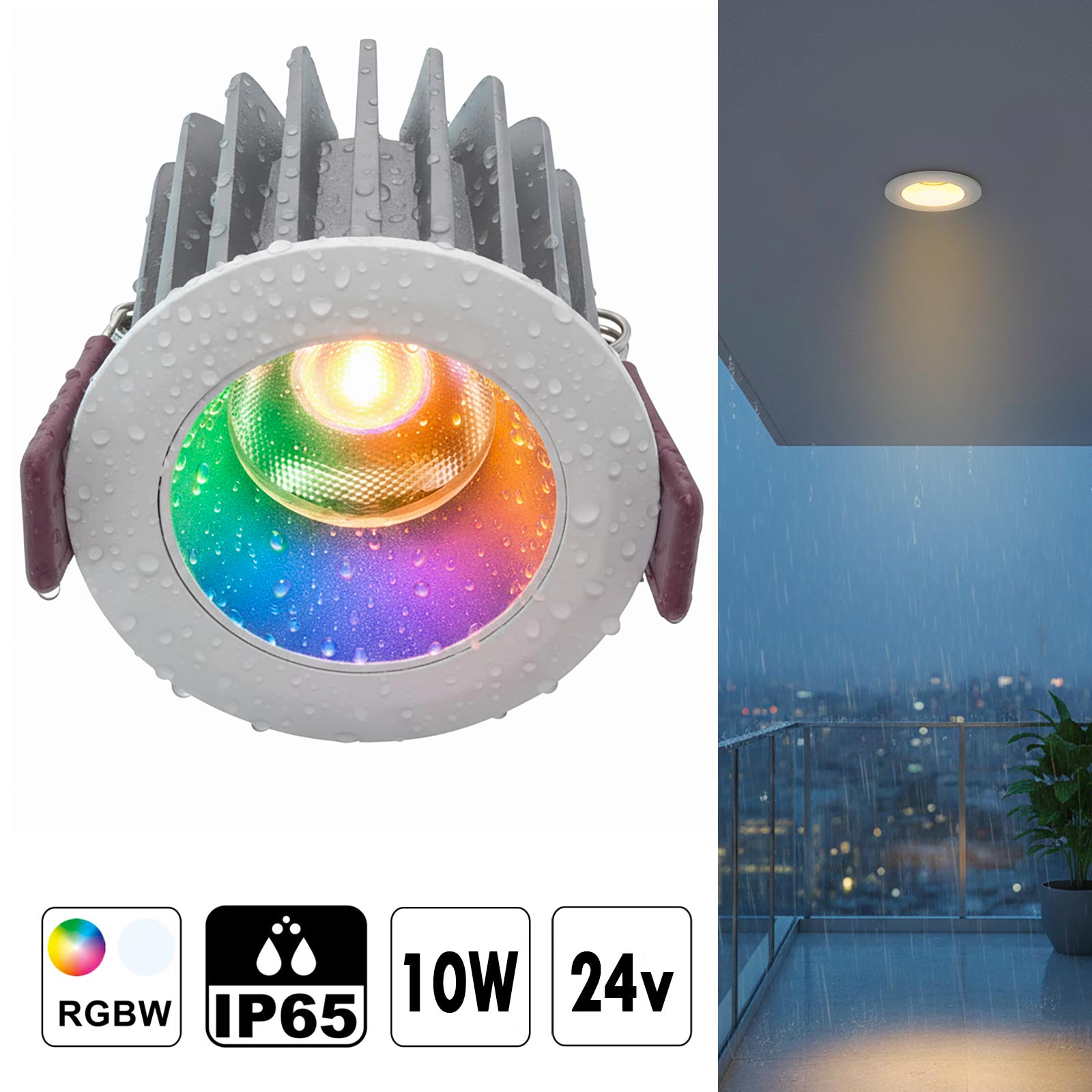Spot Led Multicolore