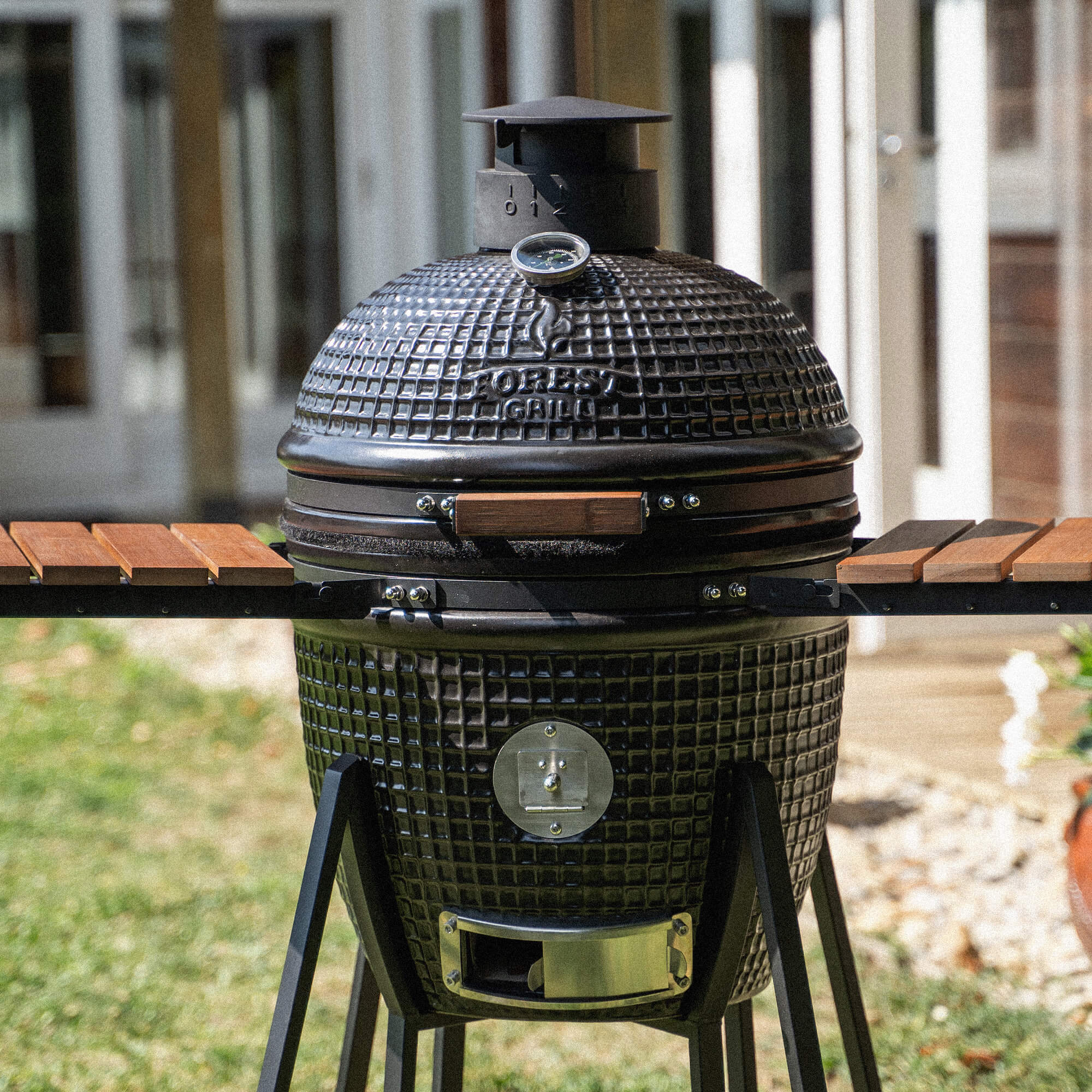 Kamado Forest-Grill L 18" 18" = taille standard (46 cm x 69 cm) | Leroy ...