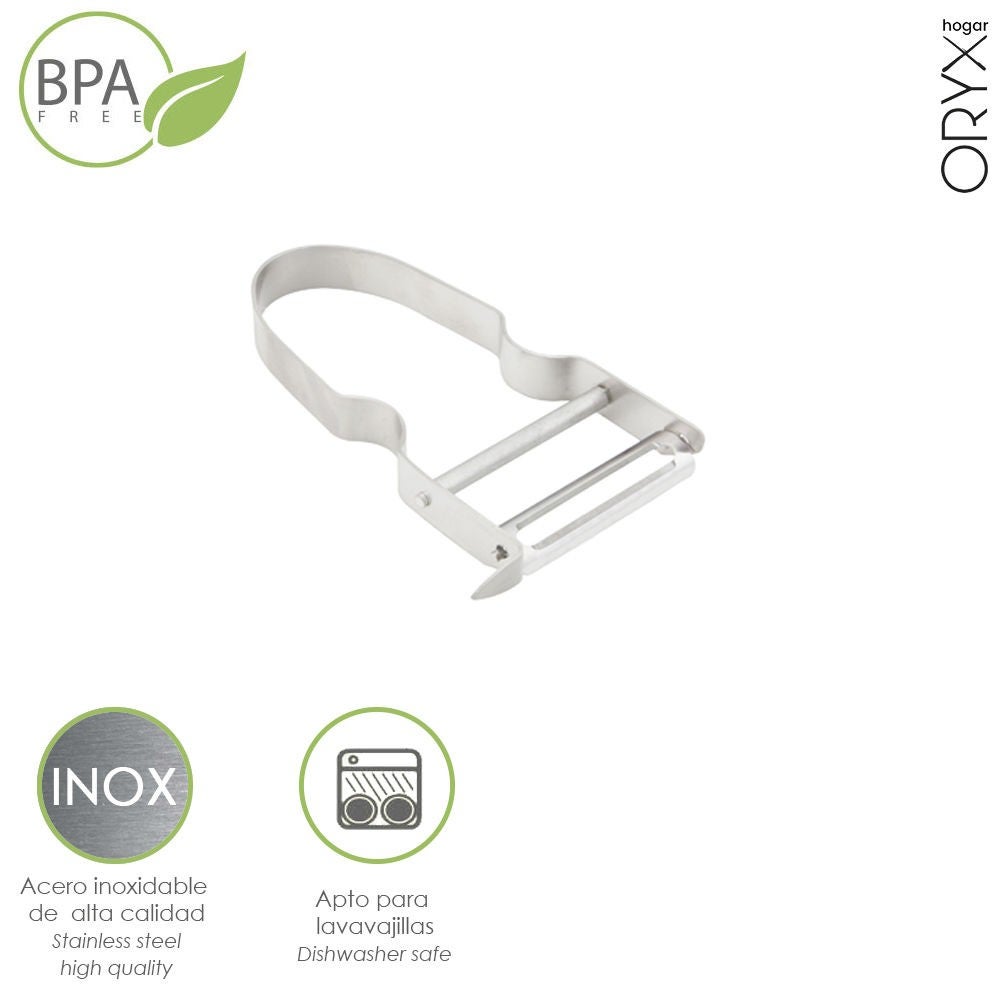 Pelapatatas Acero Inox 5 x 10,6 (Alt.) cm. | Leroy Merlin