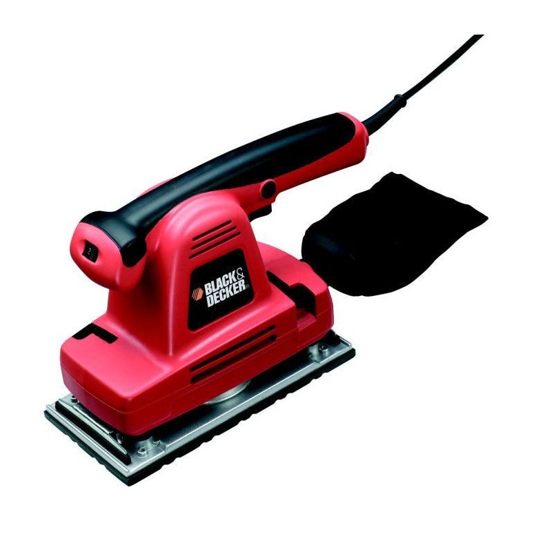 BLACK + DECKER Ponceuse vibrante 1/2 feuille 310W | Leroy Merlin