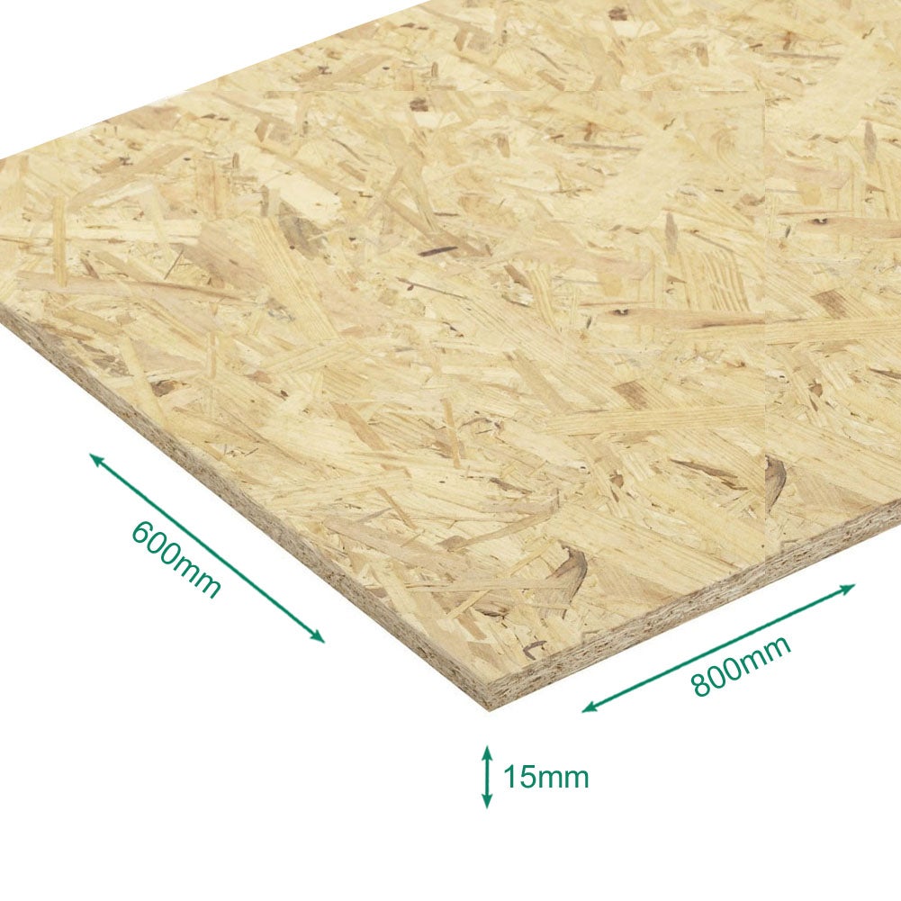 Panneau OSB"3" 800 x 600 x 15 mm. - FSC mixte credit | Leroy Merlin