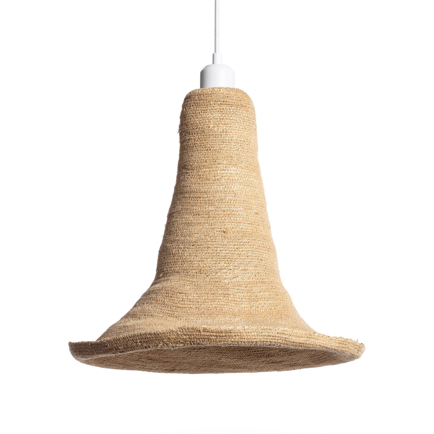Suspension Fibres Naturelles Kavita Textile naturel | Leroy Merlin
