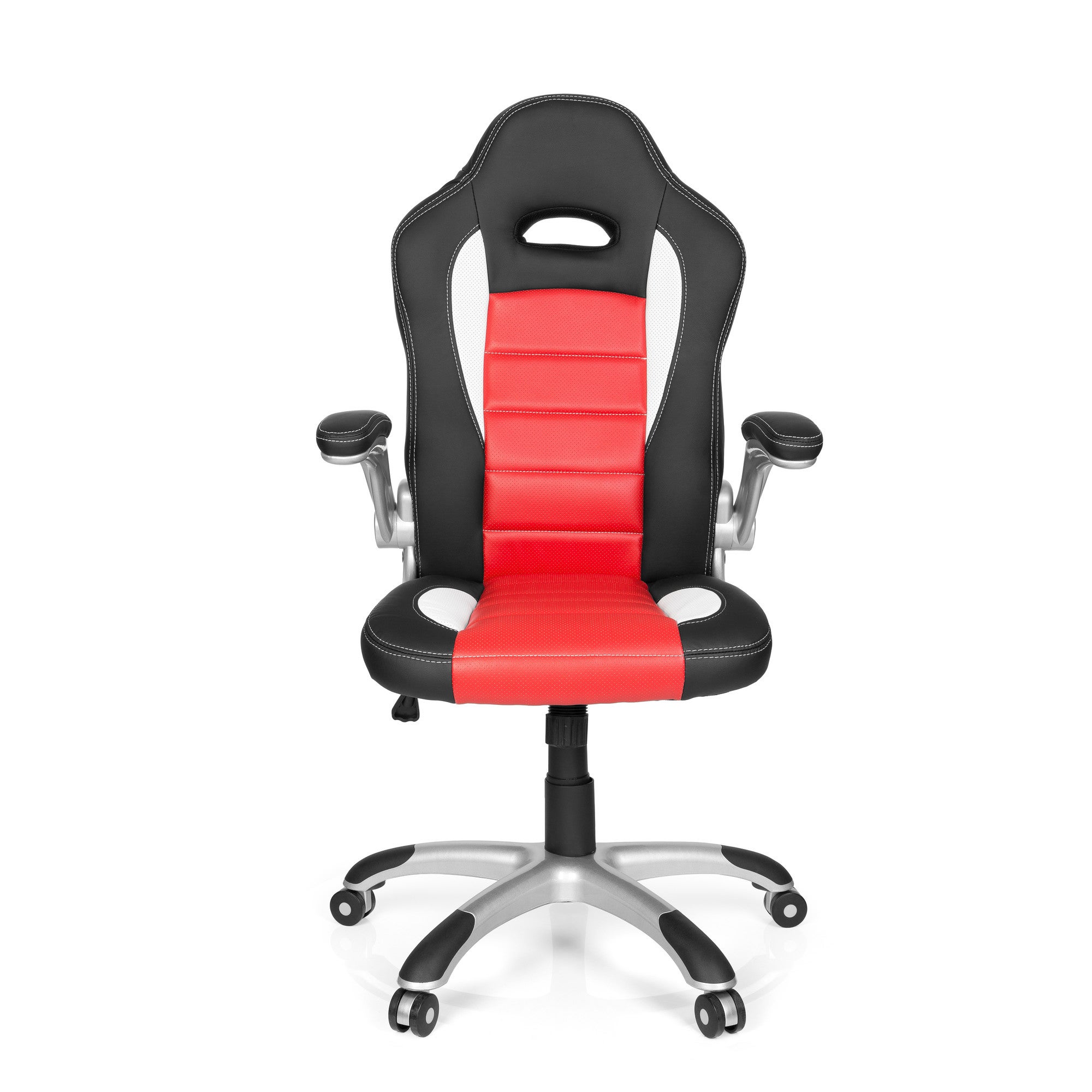 Chaise gaming / Chaise de bureau GAME SPORT rouge / noir hjh OFFICE ...
