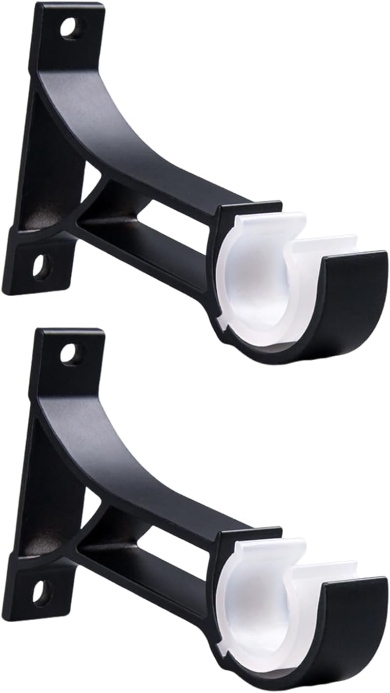 Support de tringle à rideaux, fixation murale, pour tringles de 28 mm ...