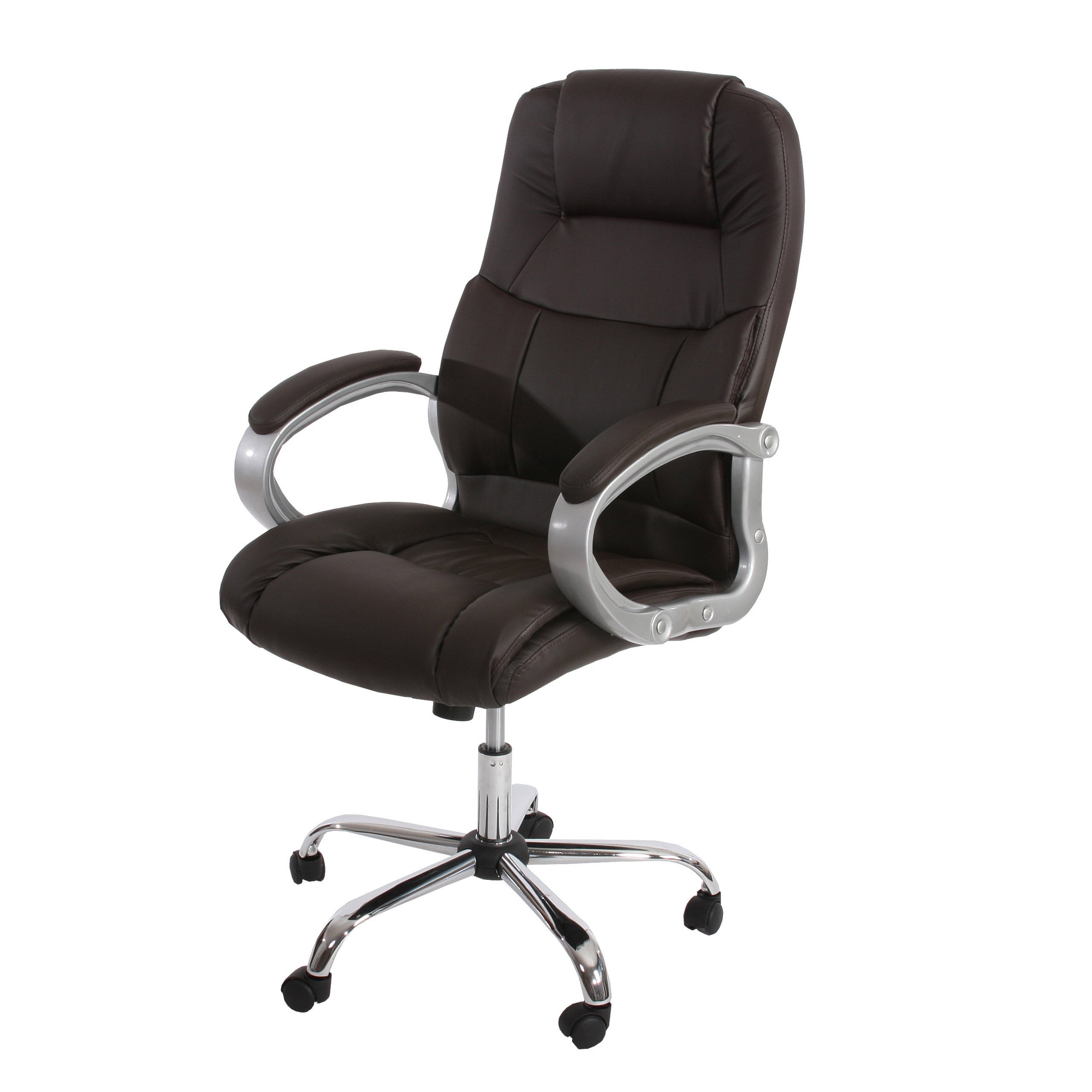 Fauteuil chaise de bureau exécutif sur roulette XXL pivotante ...