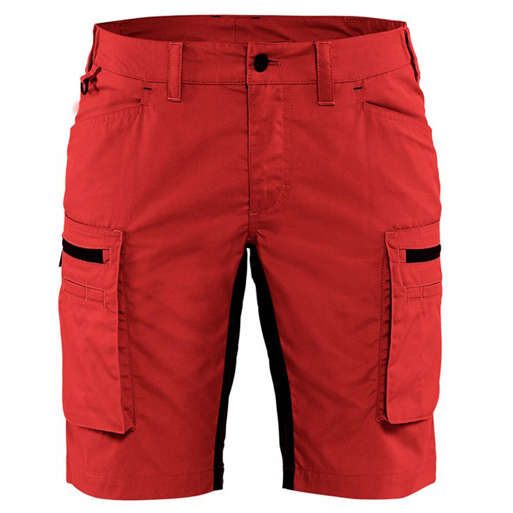 Short de travail femme Blaklader services stretch Rouge / Noir 48 ... Short de travail femme Blaklader services stretch Rouge / Noir 48 ...