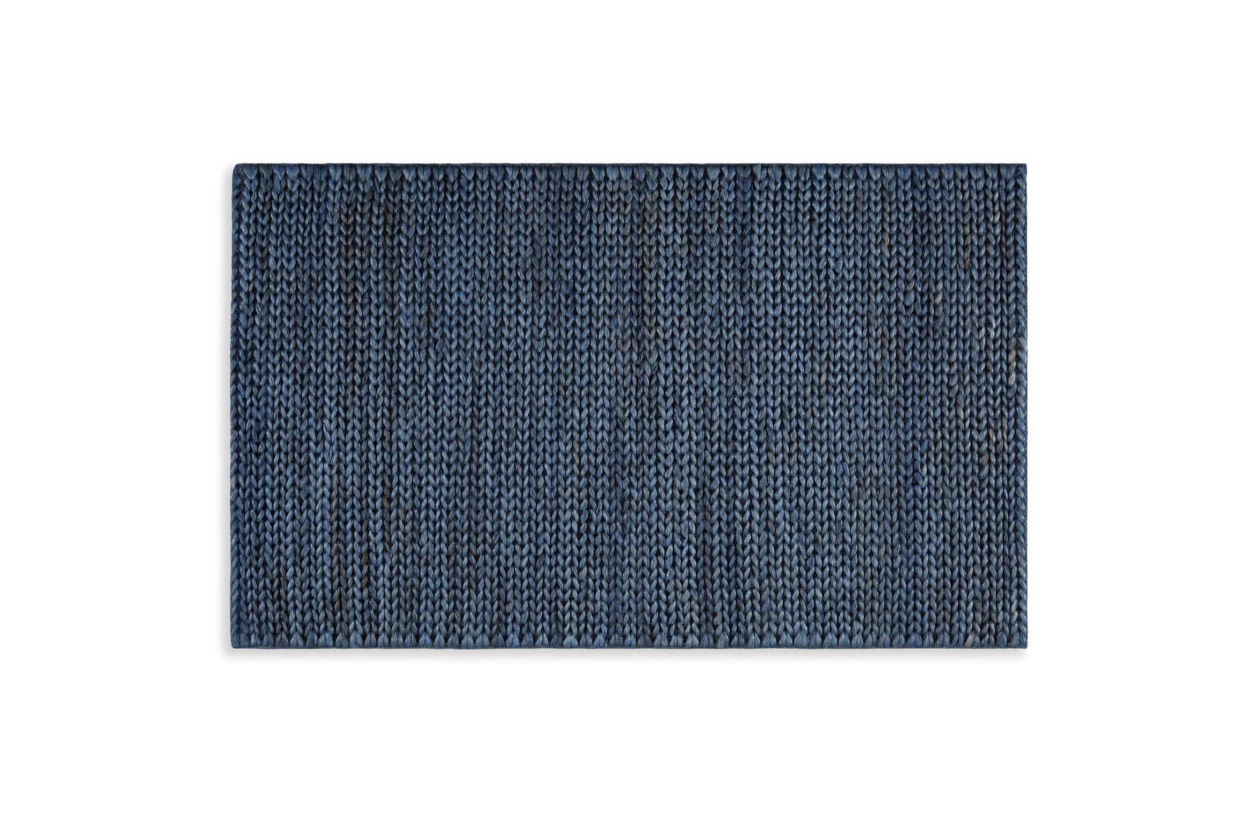 TAPIS JUTE BLEU 80X120CM | Leroy Merlin