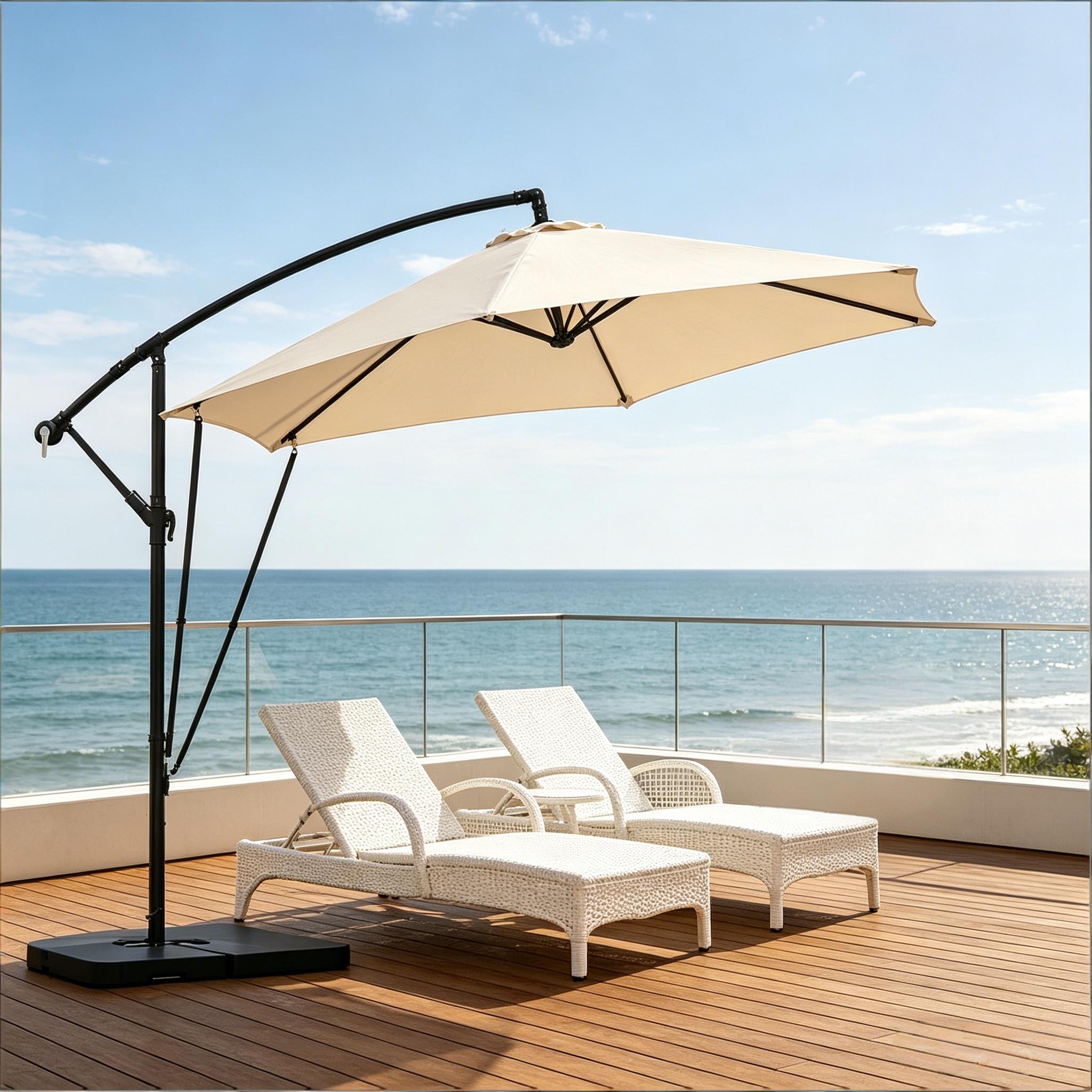 Parasols pliables, parasols de jardin, parasols de piscine, parasols d ...