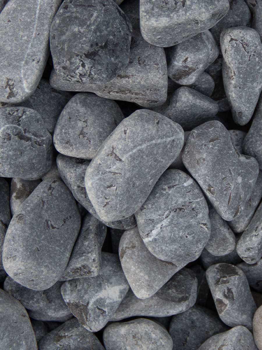 Nordic Grey galets gris 250kg Minibag 0,18m3 (20 - 40mm) | Bricoman