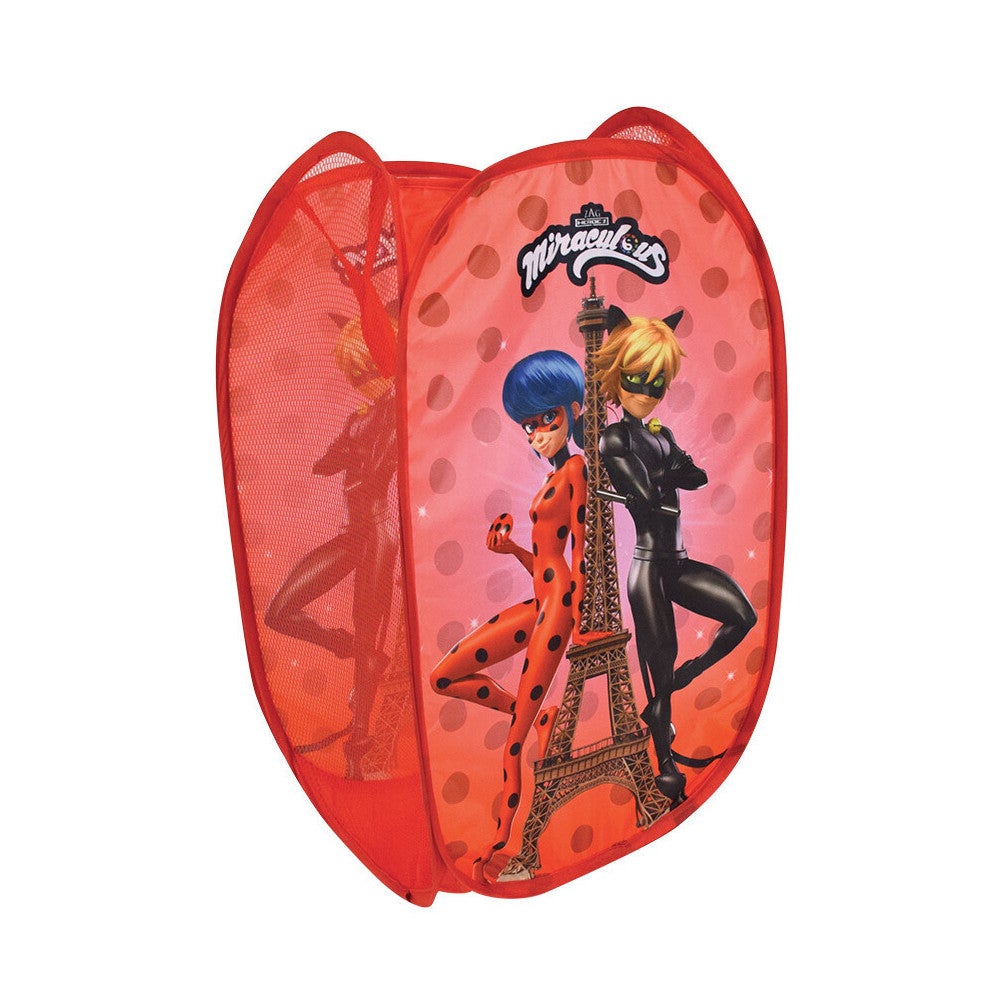 Conteneur de rangement pliable Miraculous Lady Bug Rouge | Leroy Merlin