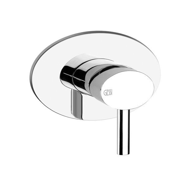 Gessi Ovale, kit prêt-à-monter, pour mitigeur de lavabo encastré, 1/2 ...