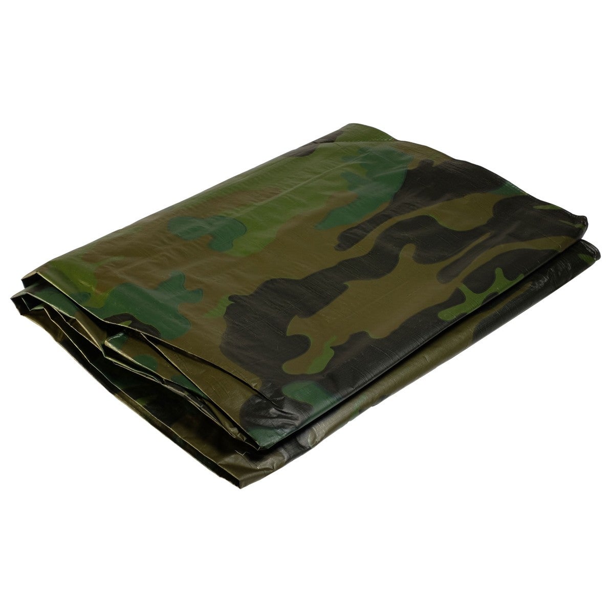 Bâche camouflage militaire 3,6x5 m Verte et noire en polyéthylène 150 ...