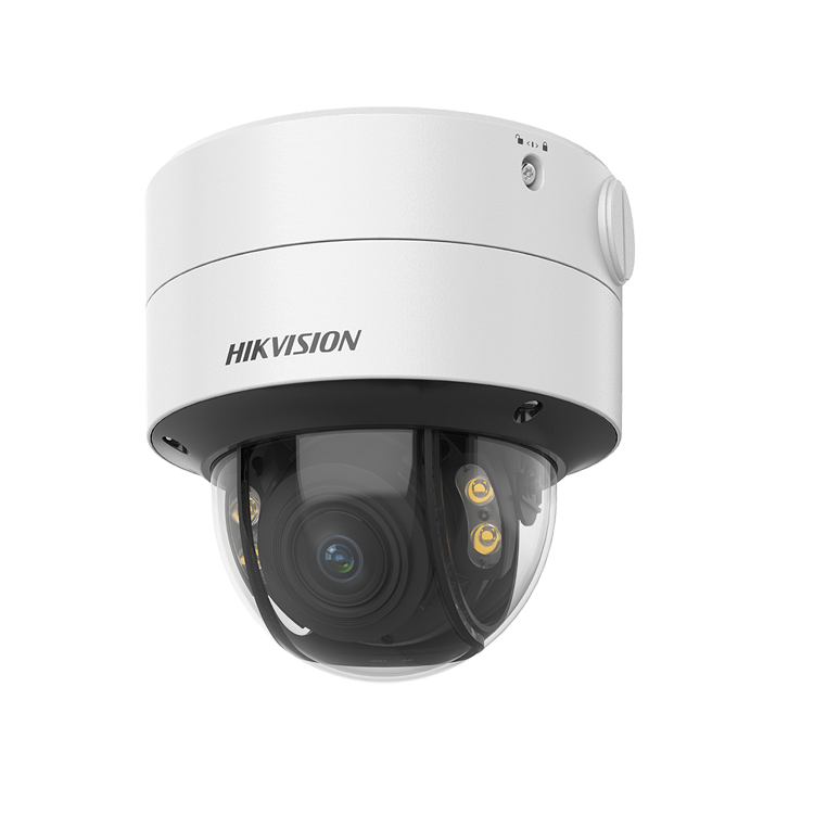 HIKVISION Caméra BNC dôme 2 MP VF 2.8-12 mm IR 40m PoC ColorVu - DS ...