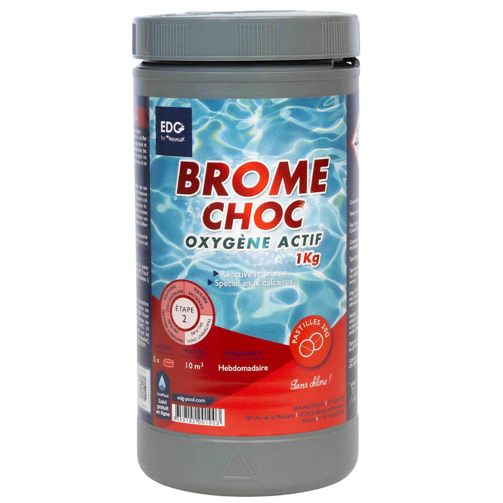 Oxygène Actif - Sans Chlore - Brome Choc Spa Piscine - Re Activateur De ...