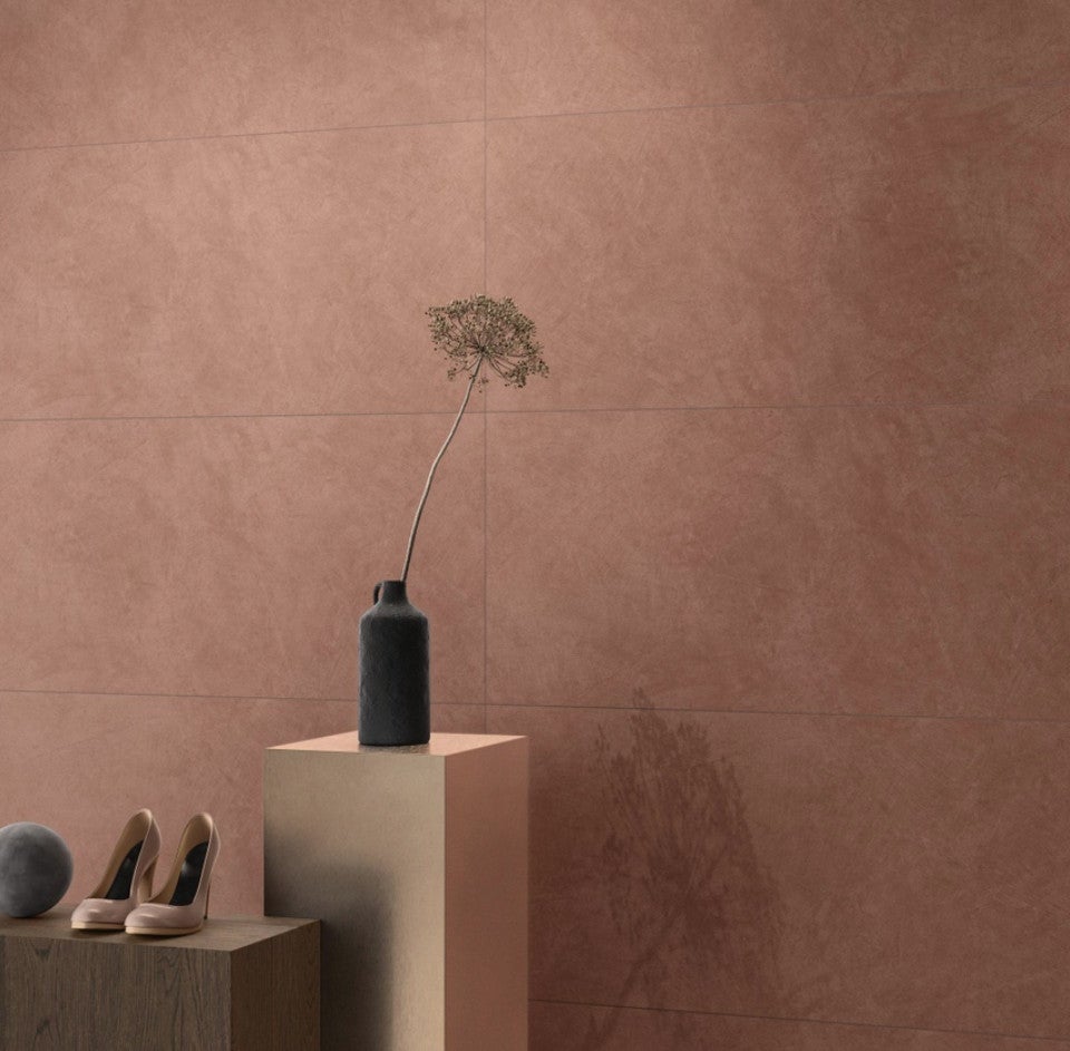 Carrelage mur faïence effet béton ciré naturel 50x120 cm Boost natural ...