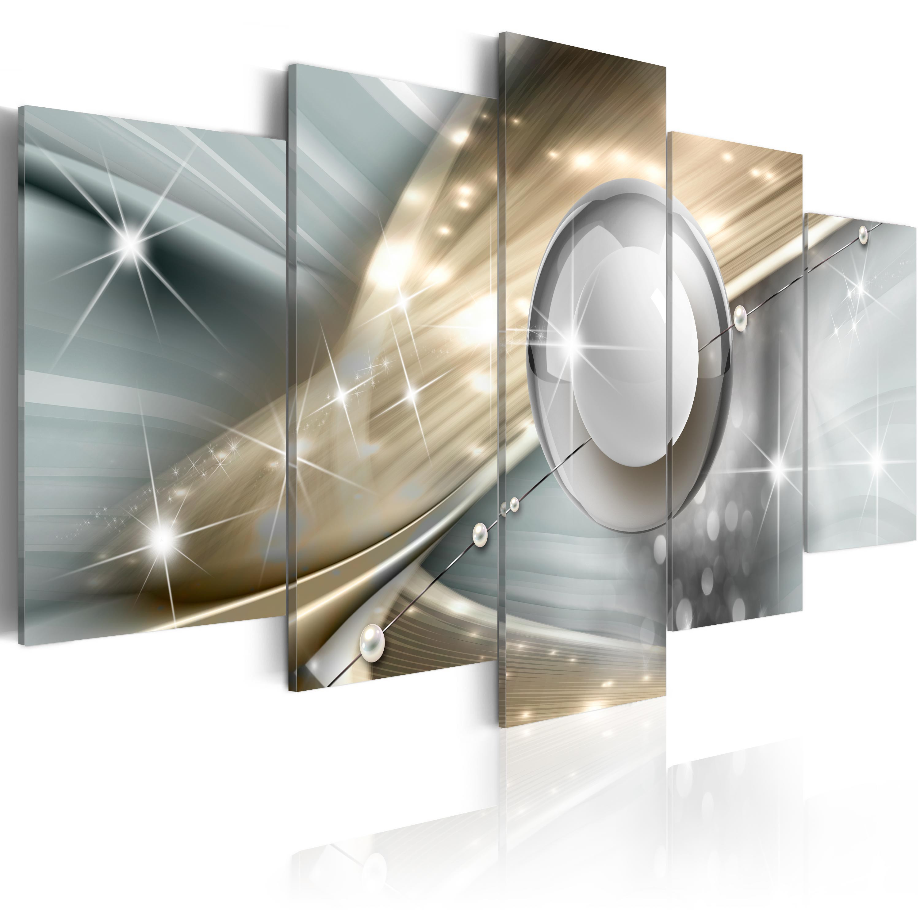 Tableau Solar Storm - L 100 x H 50 cm | Leroy Merlin