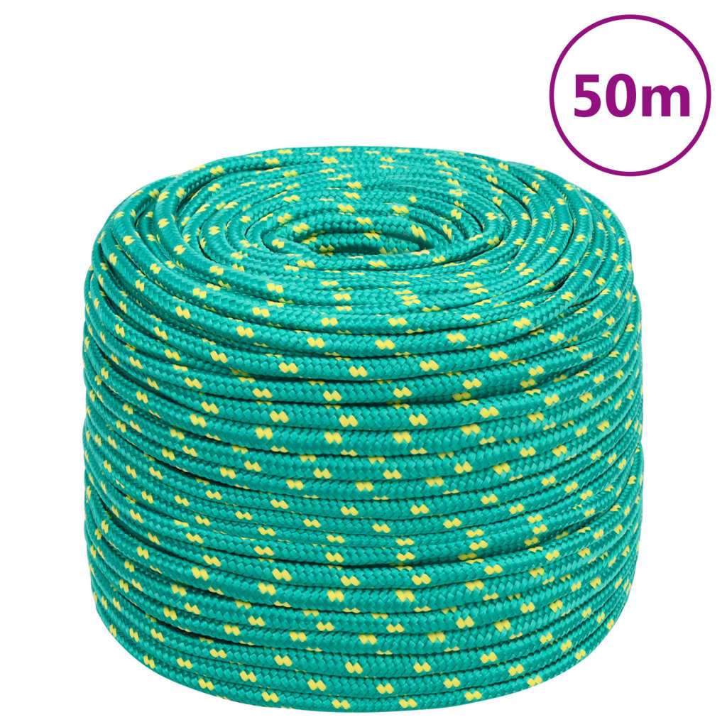 Cuerda para s Verde 8 mm 50 m Polipropileno | Leroy Merlin