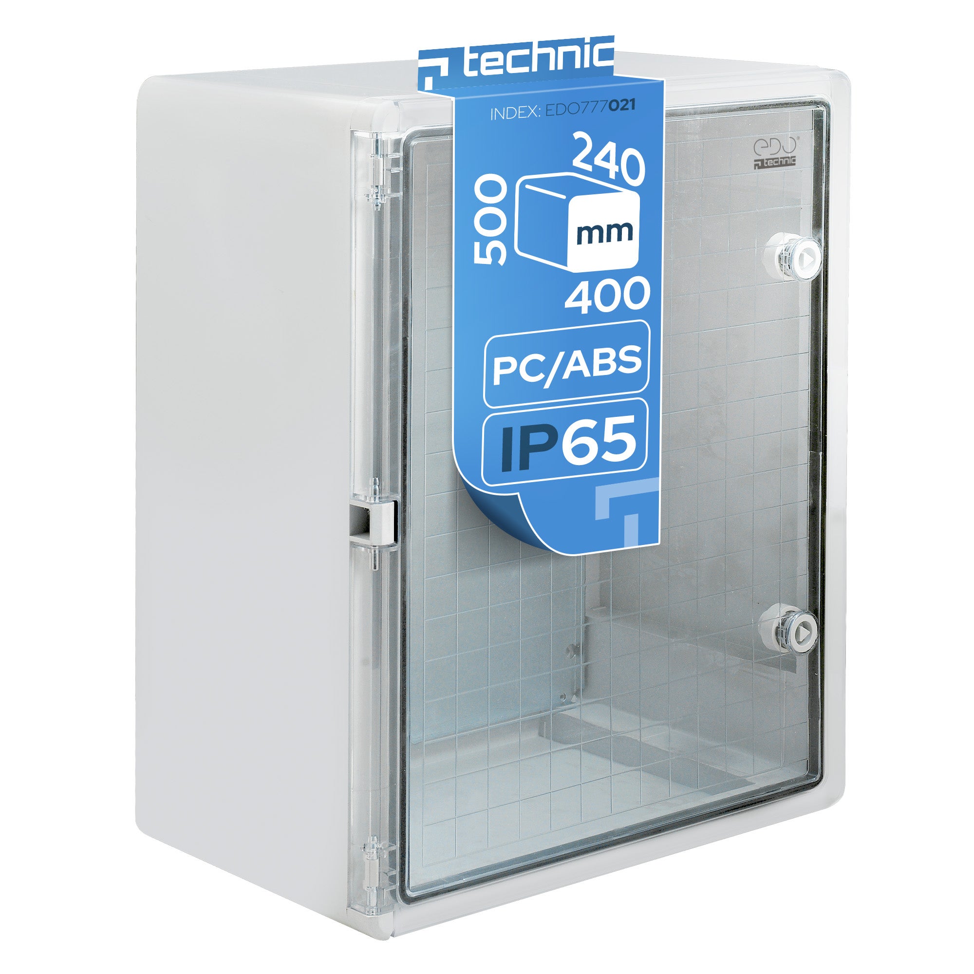 Coffret Électrique Étanche-boîtier- IP65 400x500x240 mm ABS/PC avec ...