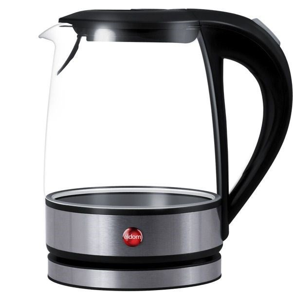 ELDOM C410 LITEA bouilloire électrique 1,2 L 1500 W Noir, Transparent ...