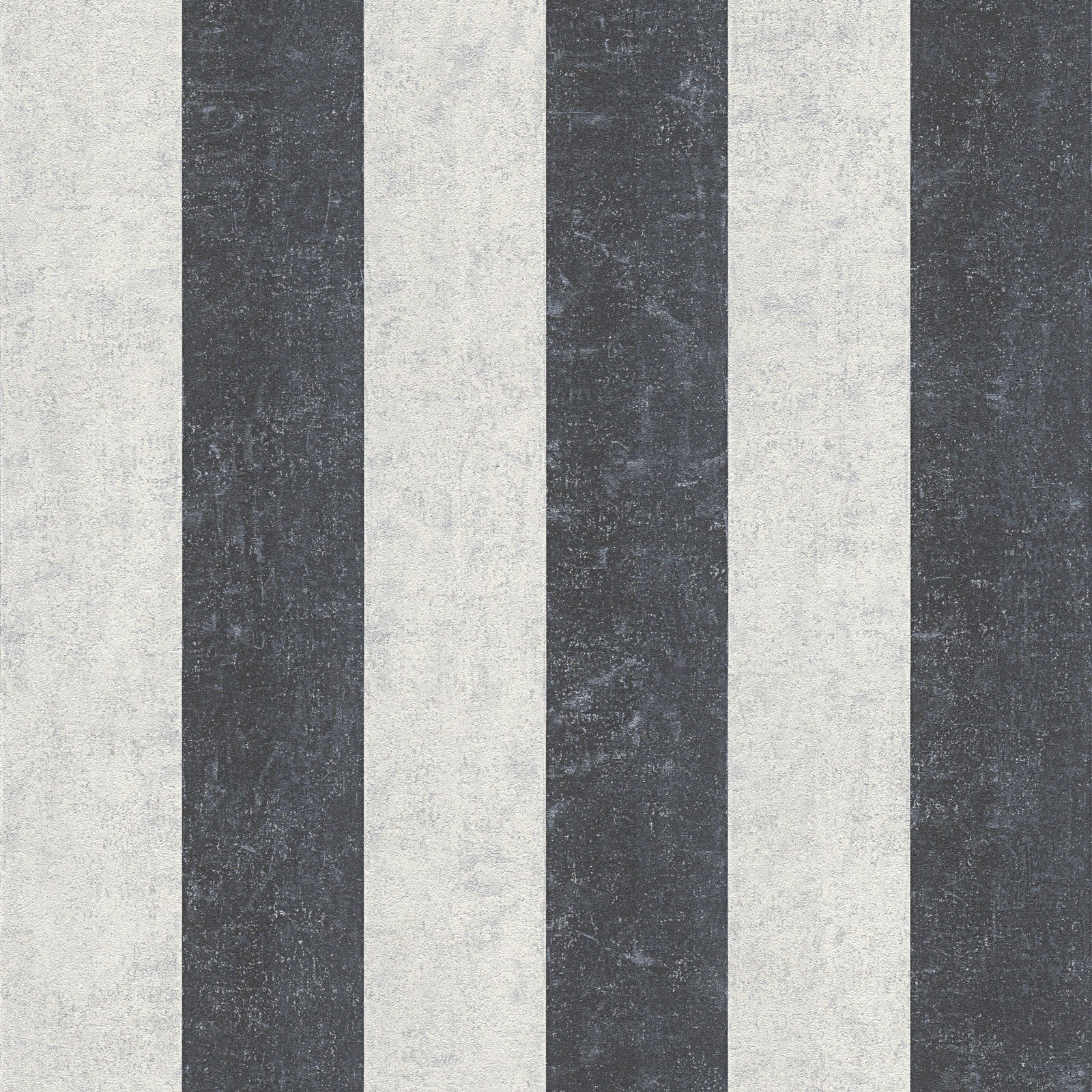 Papier peint rétro à rayures gris anthracite Tapisserie rayures grise ...