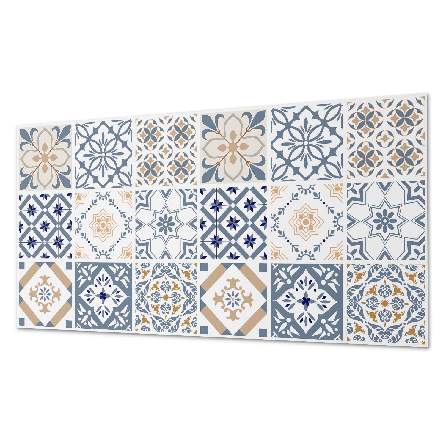 Revêtement mural vinyle autocollant, panneaux muraux mosaïque ...