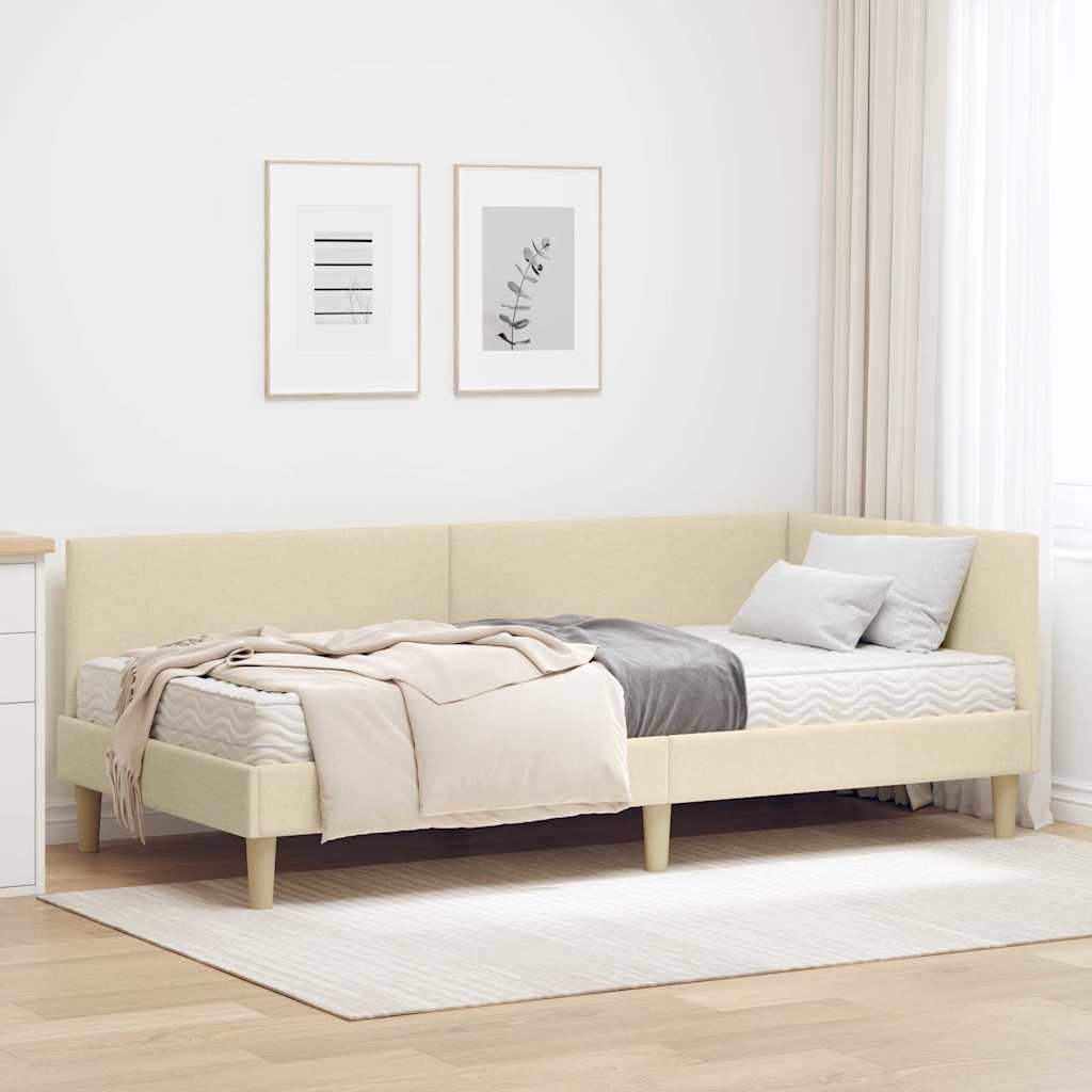 Maison Exclusive - Estructura de Cama Esquina con Colchón Otro 2 pcs ...
