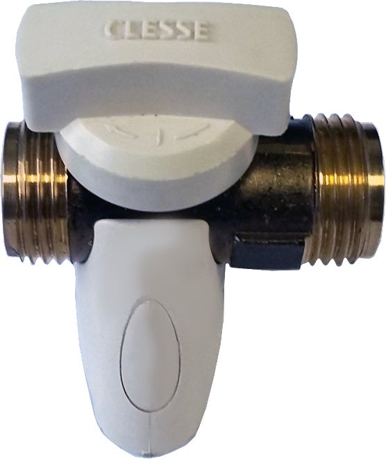 Robinet gaz - roai - mâle / mâle - 15 x 21 - laiton - clesse 3820001 ...
