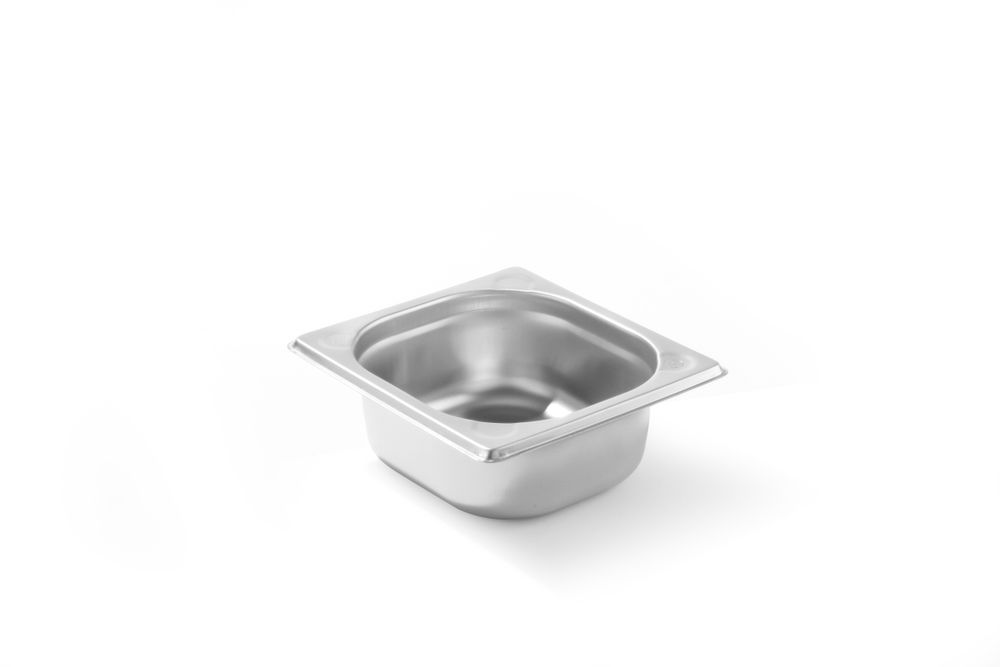 Bac GN 1/6 Kitchen Line - Hendi - l16.2- L0- P17.6- h6.5- Inox | Leroy ...
