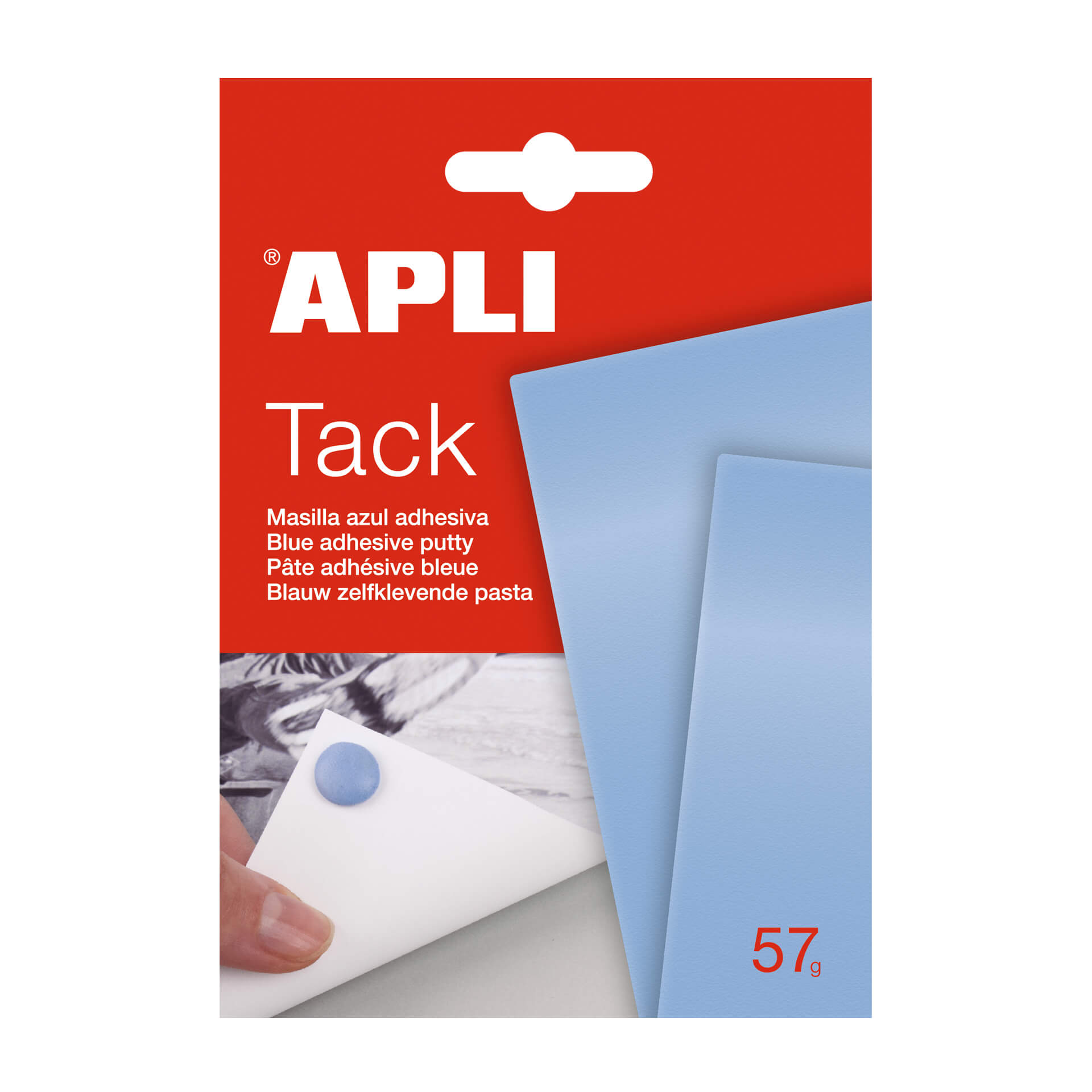 Apli Tack Blue Putty 57 g – Réutilisable – Ne laisse aucun résidu ...