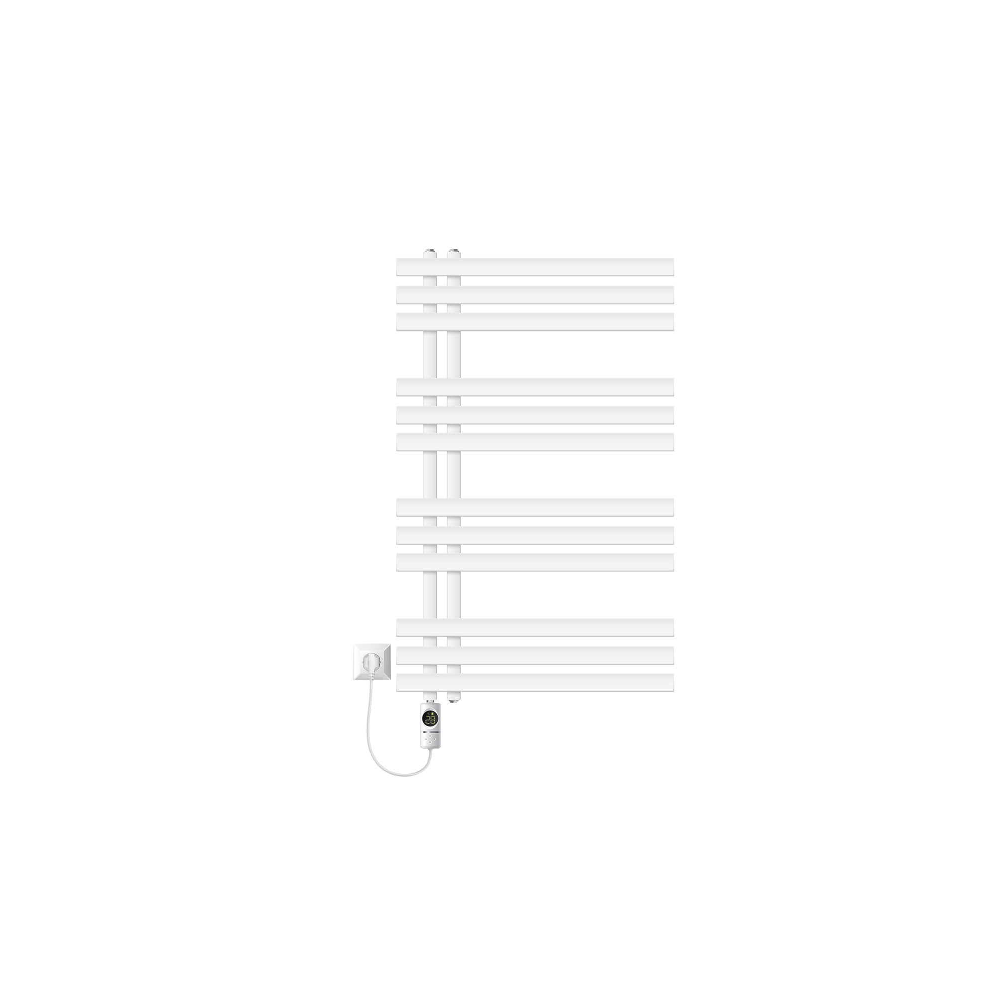 LuxeBath Radiateur électrique pour salle de bain Iron EM 600x1000 mm ...